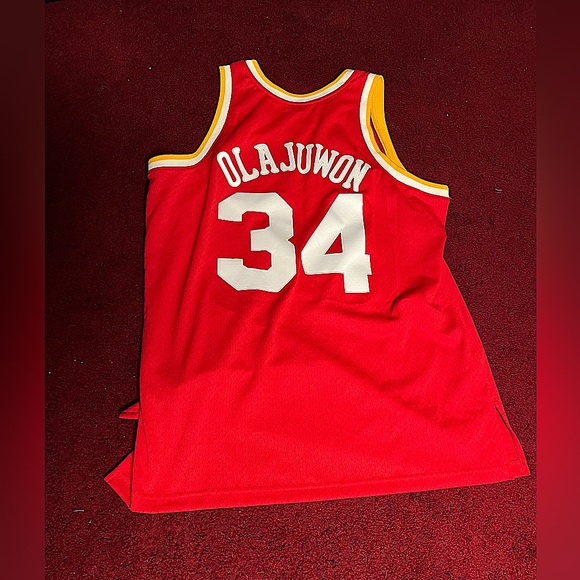 Mitchell & Ness | Shirts | Hakeem Olajuwon Mitchell And Ness Jersey ...